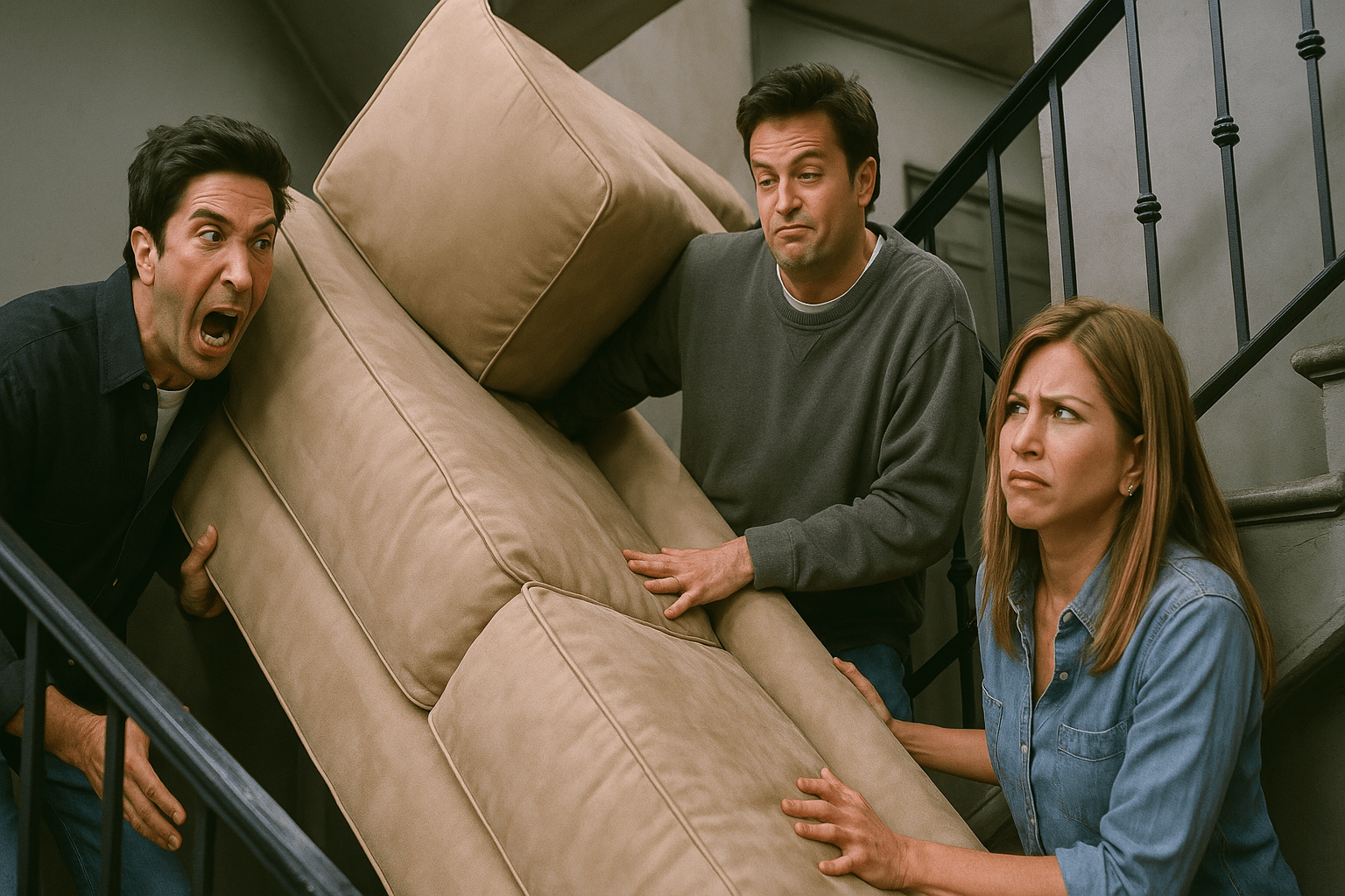 The Pivot Sofa Scene in Friends: TV’s Funniest Moment